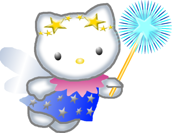 Hello Kitty Fairy By Ryanh - Hello Kitty Fairy Png - Free Transparent ...