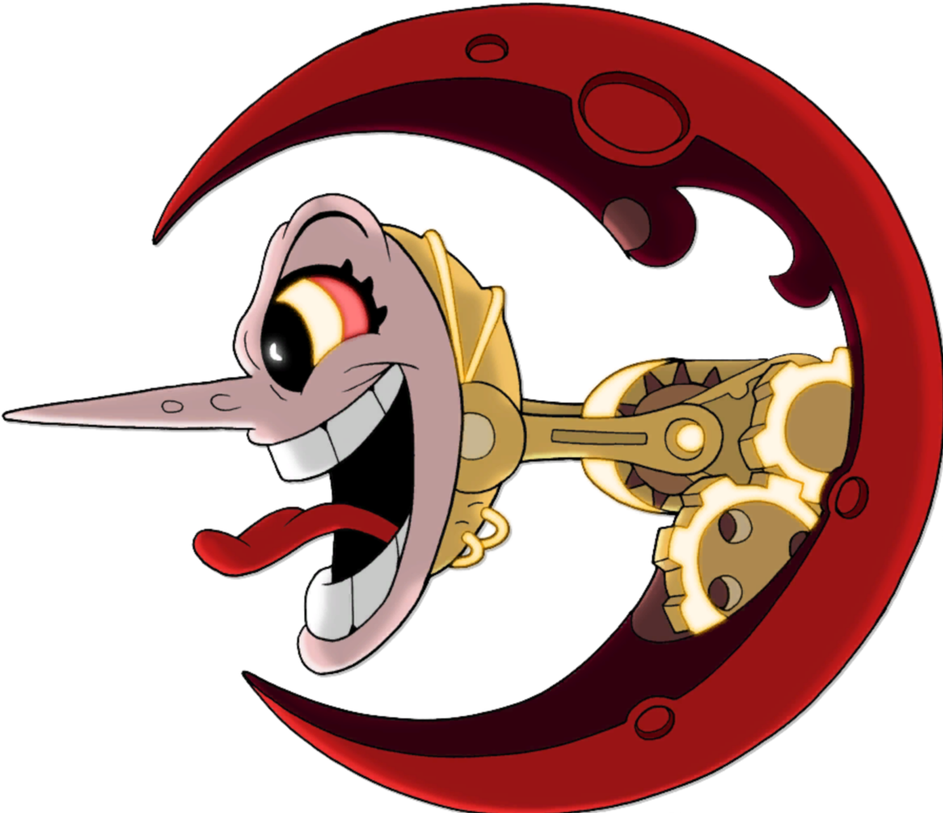 Download Hilda Extend Gears - Cuphead Hilda Berg PNG Image with No ...