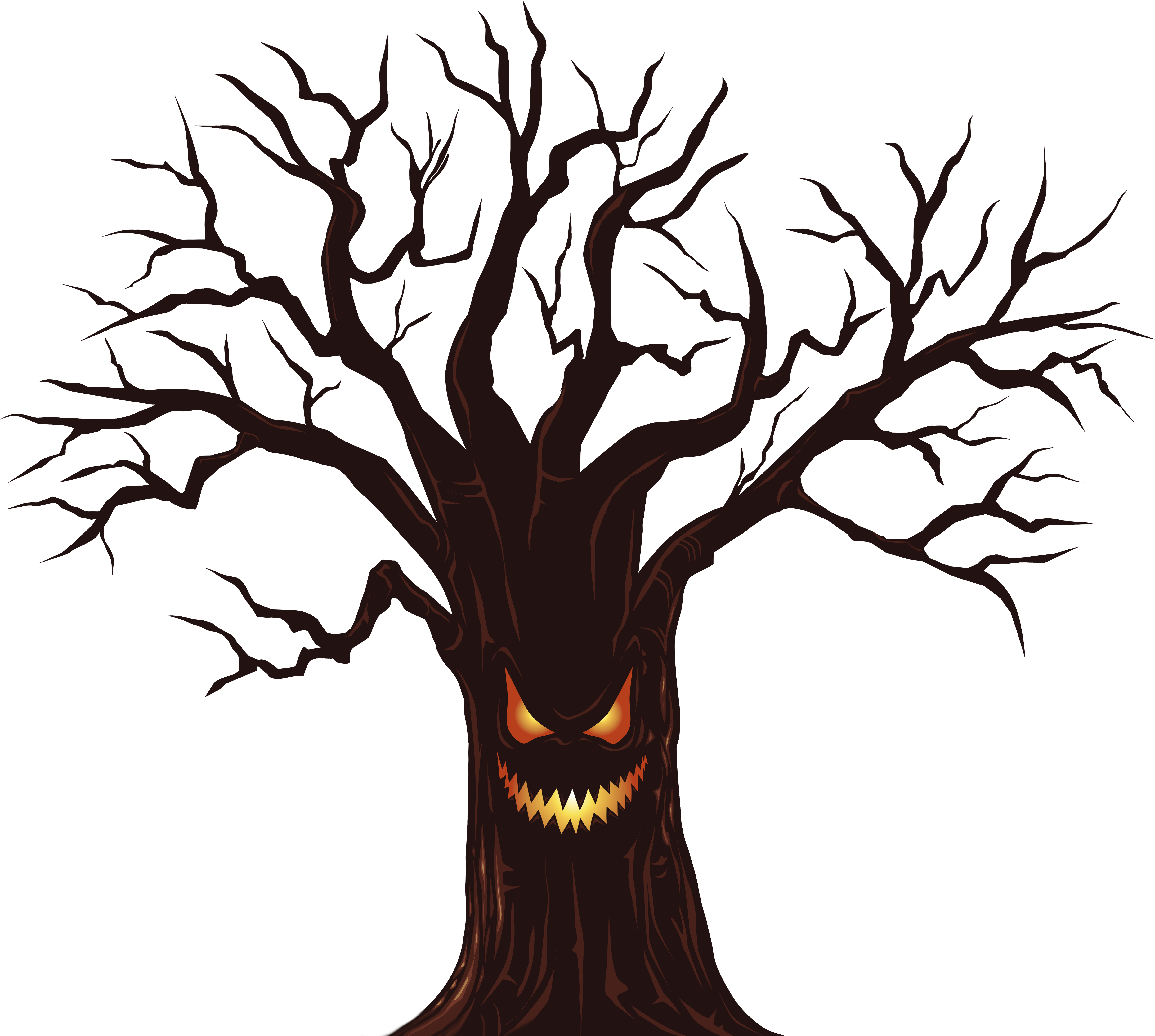 Download Branch Clipart Halloween - Spooky Halloween Clip Art PNG Image ...