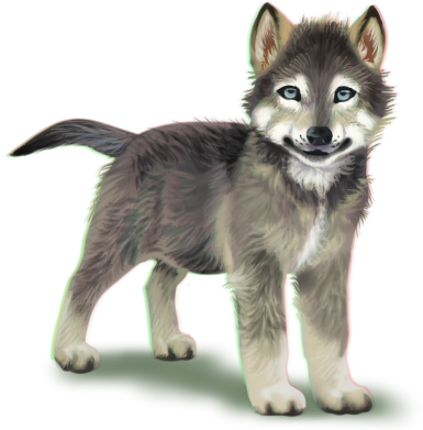 Download Wolf Png Transparent Clip Art Transparent - Wolf Pup ...