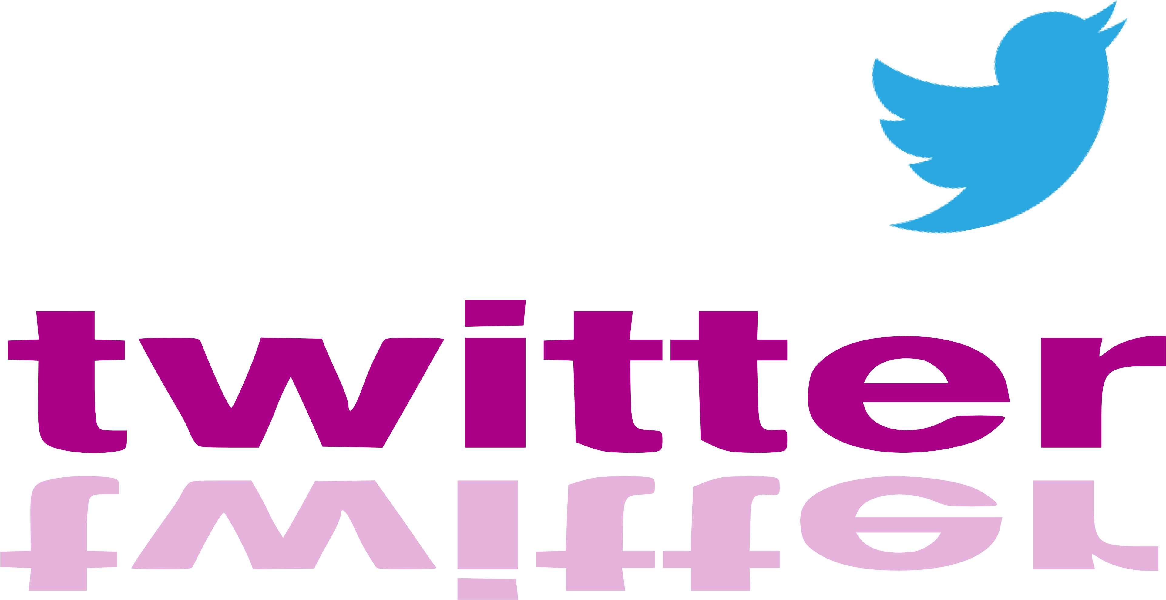 Download Twitter Icon On A Background Of Blue Bird - Symbol PNG Image ...