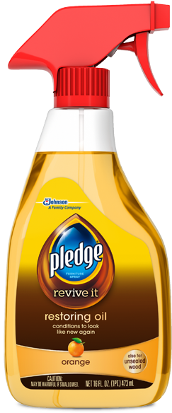 Pledge® Restoring Oil - Pledge Revive - Free Transparent PNG Download ...