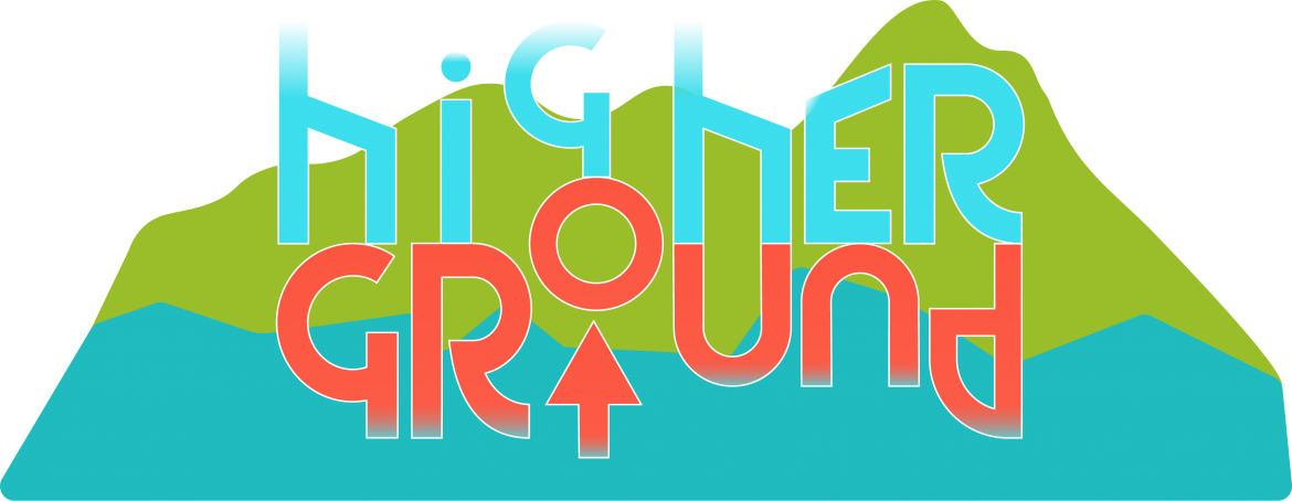 Download Higher Ground Website Logo White Outline Arrow Logo - Higher ...