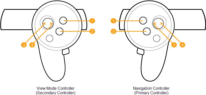 Oculus Rift Controllers - Game Controller - Free Transparent PNG ...