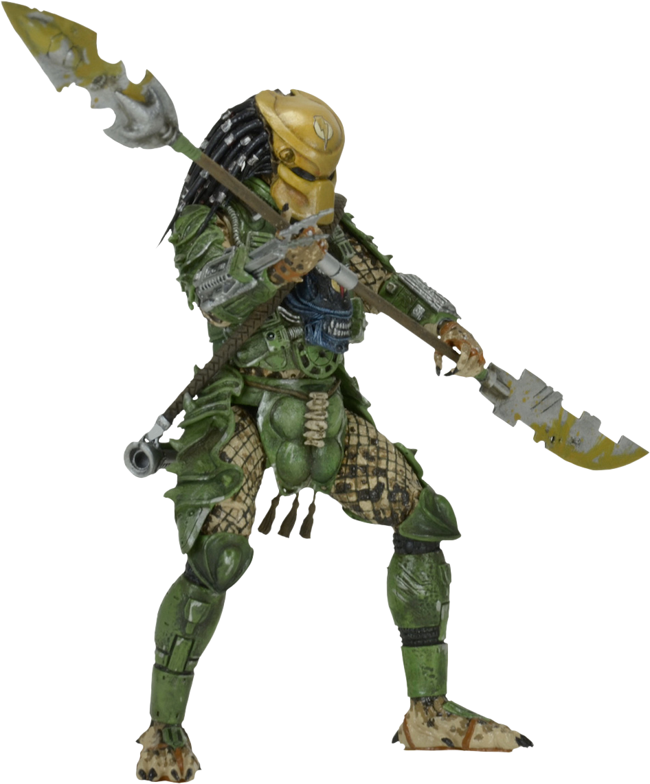 Download Predator - Broken Tusk Predator Neca PNG Image with No ...