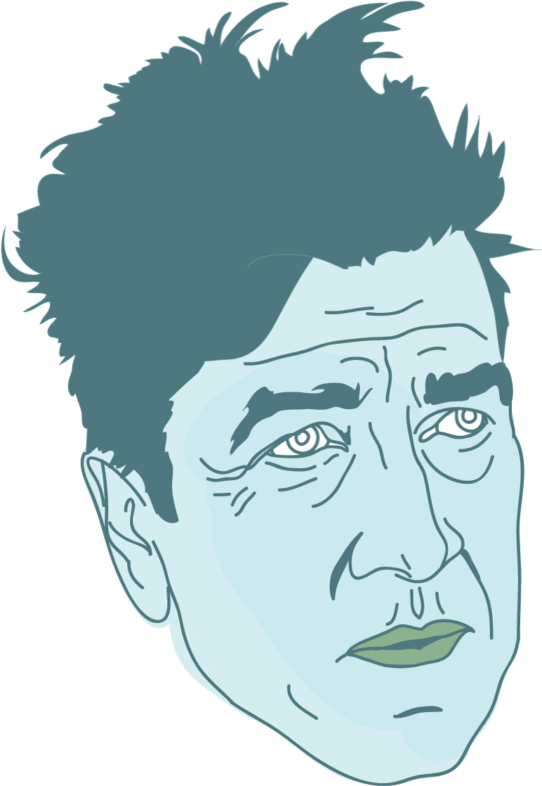 David Lynch Floating Head - David Lynch - Free Transparent PNG Download ...