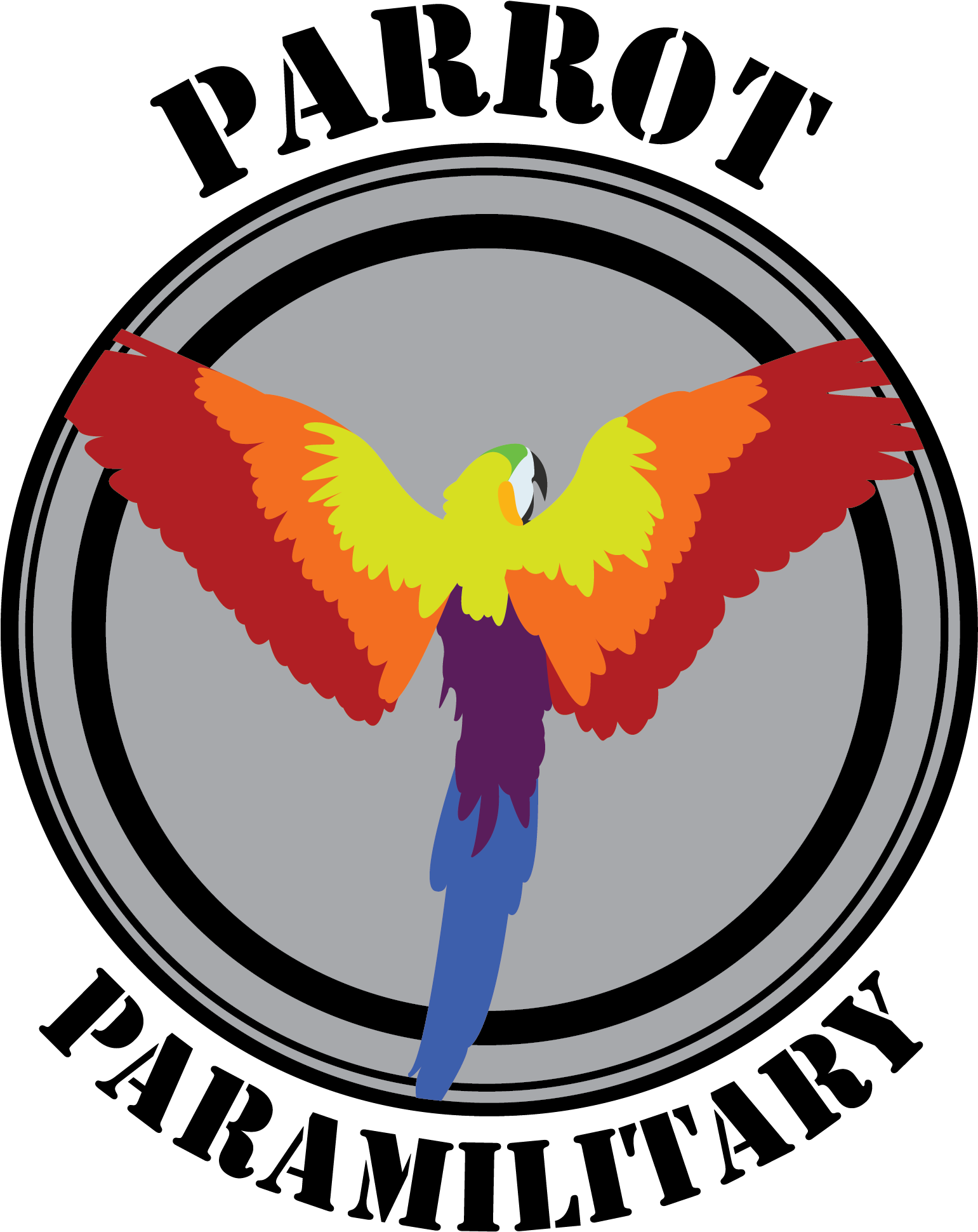 Download Parrot Paramilitary Logo - Parrot PNG Image with No Background ...