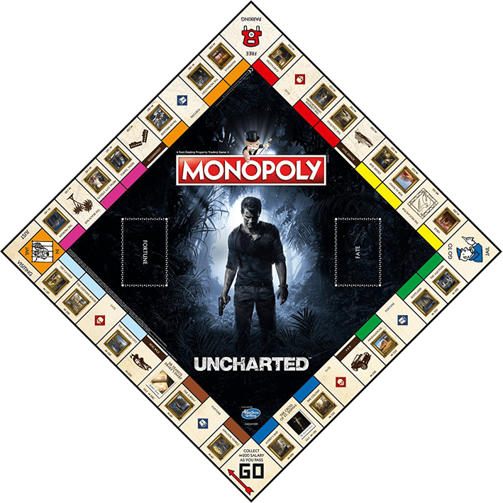 Monopoly: Uncharted Board Game - Free Transparent PNG Download - PNGkey