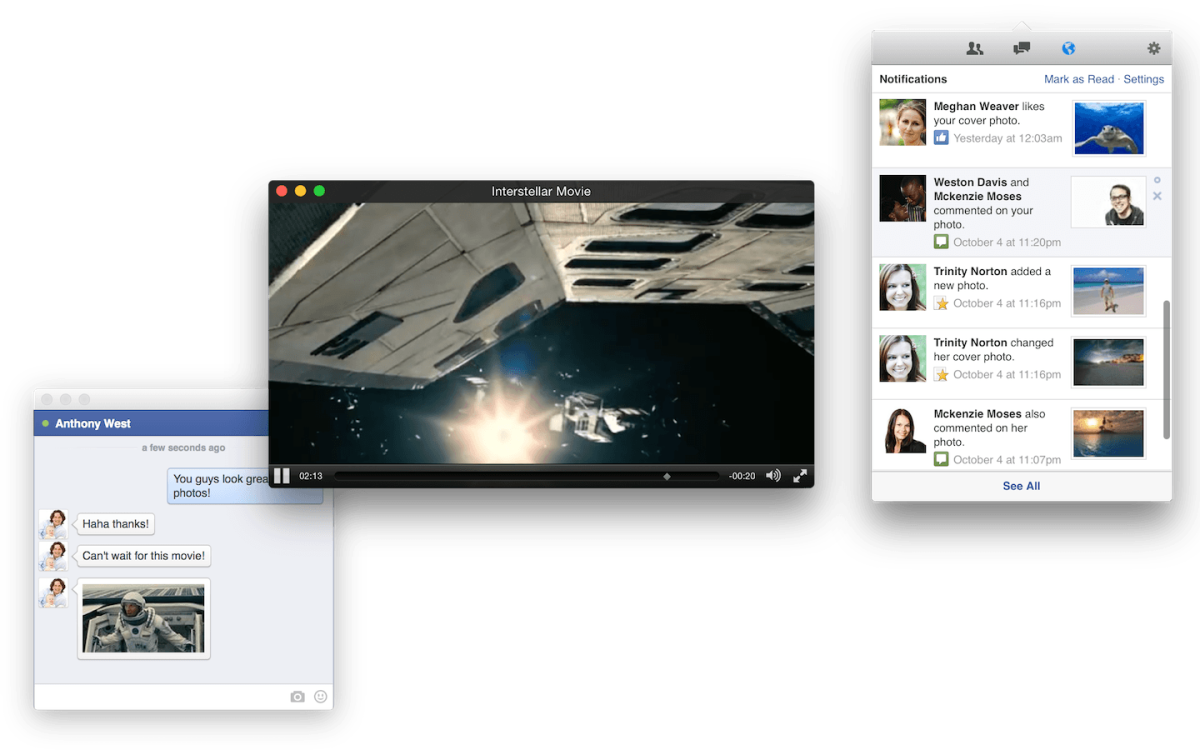 Download Current App Puts Facebook In Your Mac's Menu Bar - Macos PNG ...