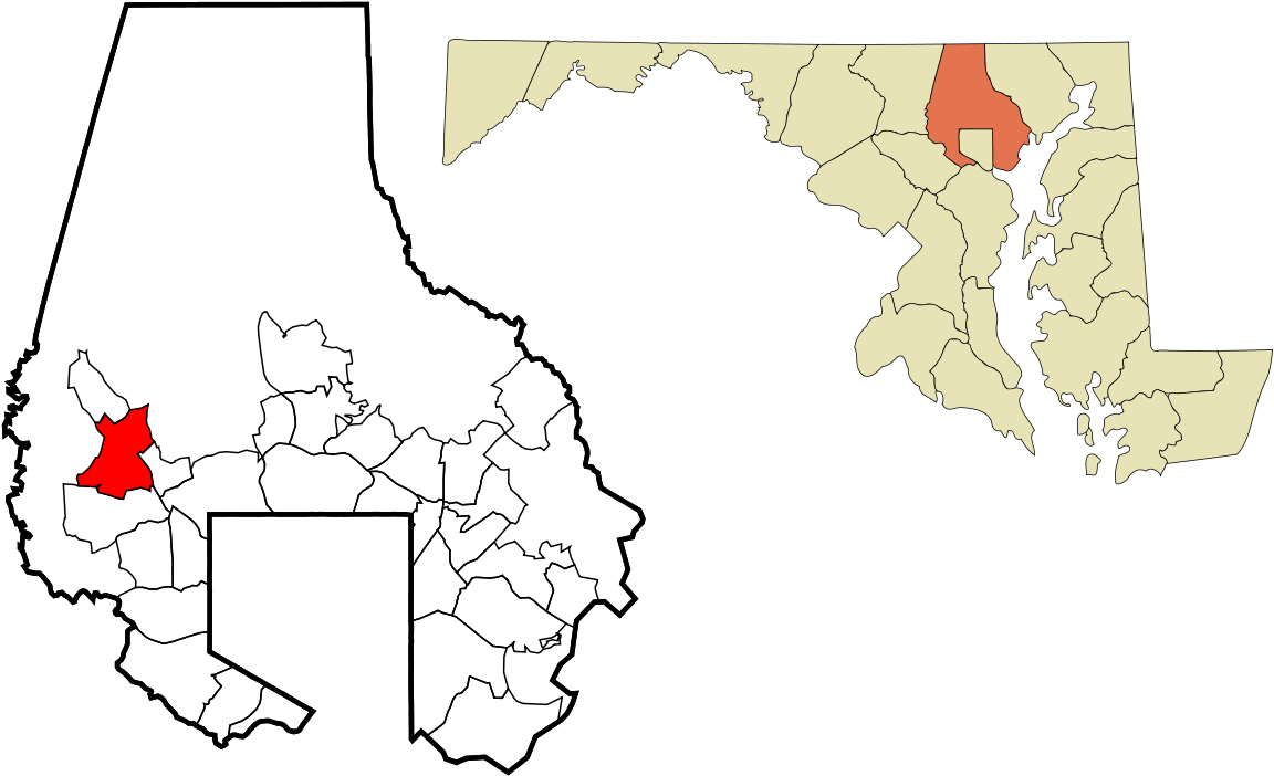 Download Maryland County Map Luxury Owings Mills Maryland - County Md ...