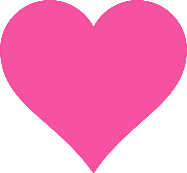 Pink Heart Icon Png - Hot Pink Heart Png - Free Transparent PNG ...