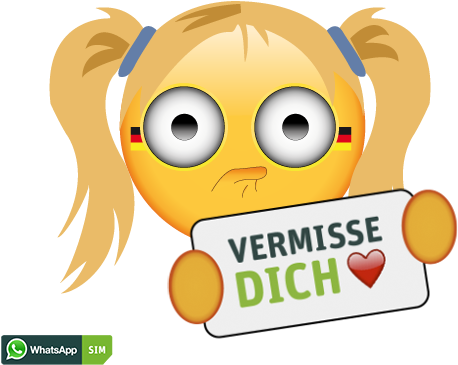 Download Angry Emoji Mit Gelbem Gesicht Und Deutschland Flaggen ...