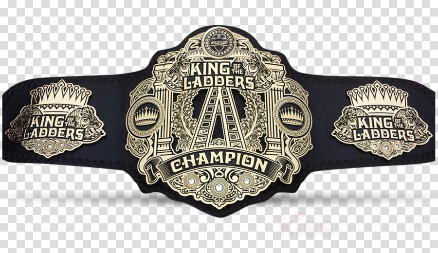 Download Ladder Championship Belt Clipart Wwe Championship - King Of ...