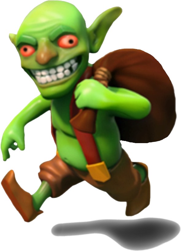Goblin Clash Png Clipart Freeuse Library - Clash Of Clans Goblin Face ...