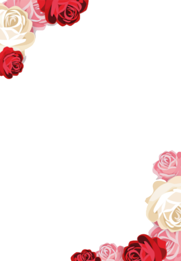 Download Discover The Coolest - Red Rose Invitation Template PNG Image ...