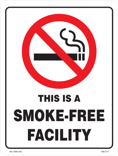 Download No Smoking Warning Vinyl Decal - No Smoking Sign PNG Image ...