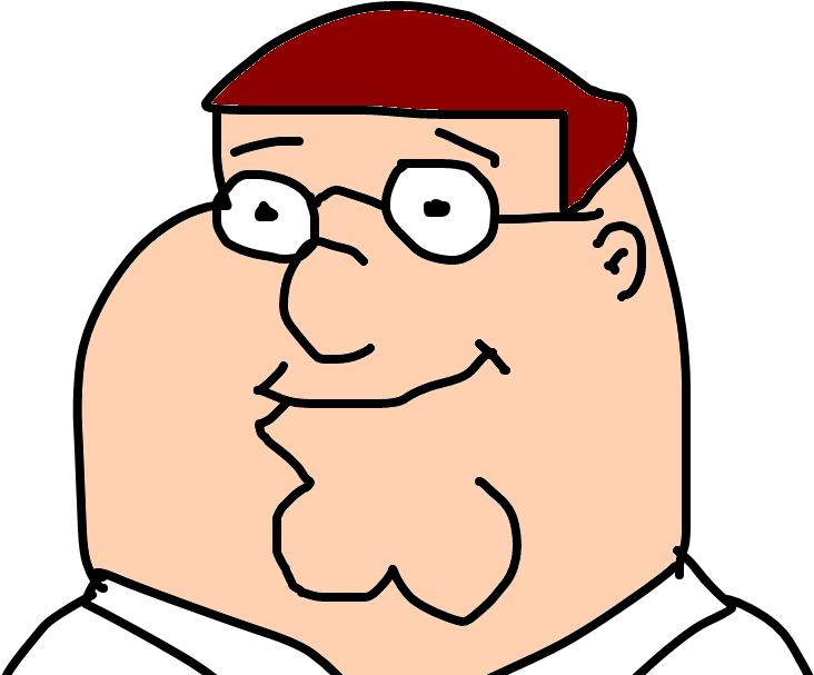 Peter Griffin - Drawing - Free Transparent PNG Download - PNGkey