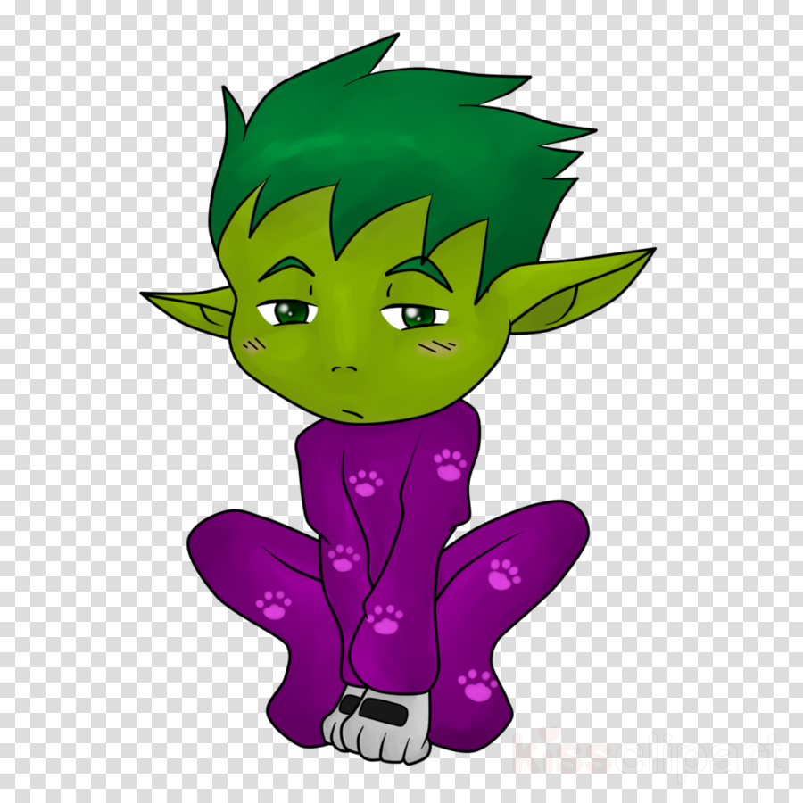 Download Sleepy Beast Boy Clipart Beast Boy Raven Starfire - Beast Boy ...