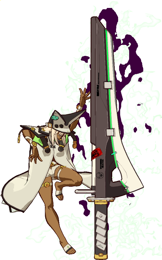 Download Ggxrd Ramlethal 5h Sword - Ramlethal Valentine In Game Gif PNG ...
