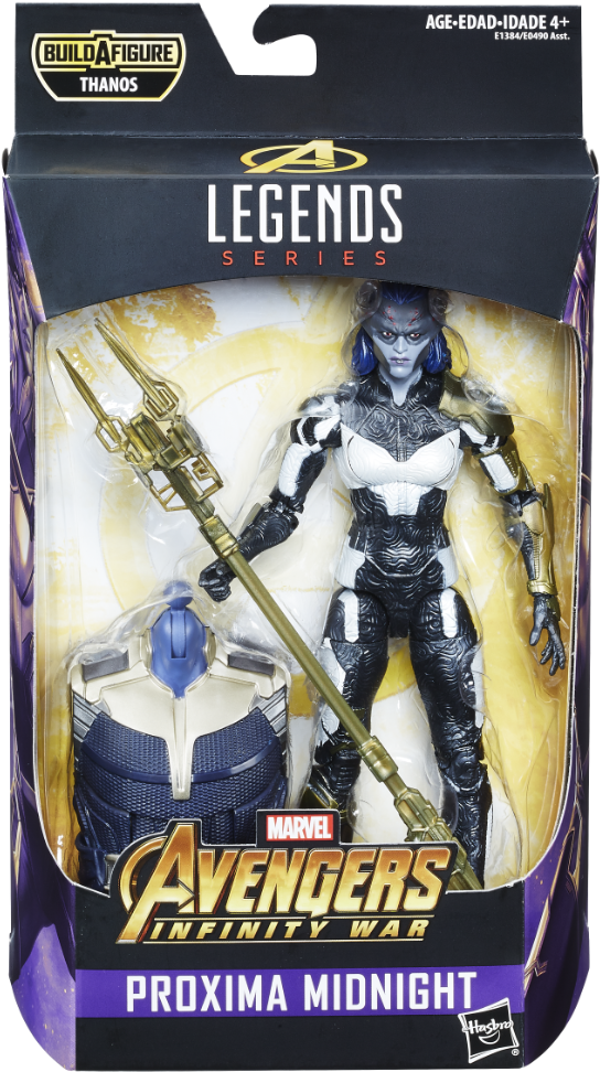 Can't Wait For Marvel Studios' @avengers - Marvel Legend Proxima Midnight - Free Transparent PNG ...