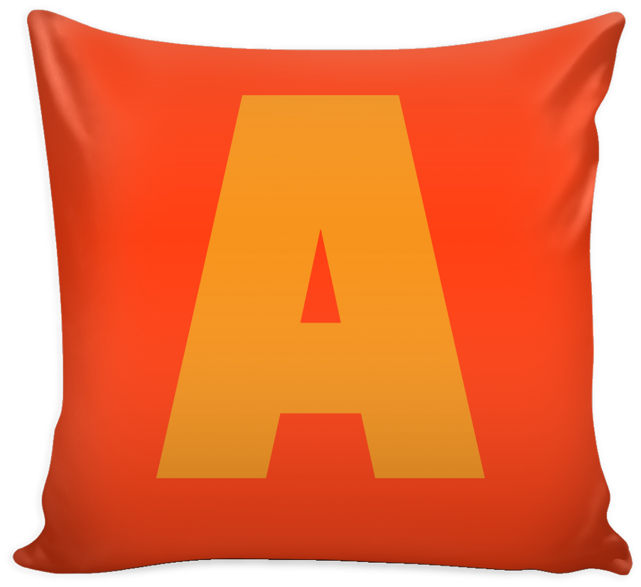 Letter A Alvin And The Chipmunks Style Cushion - Christmas Pillows Png ...