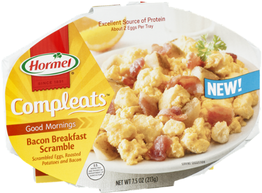 Download Compleats Bacon & Potato & Egg 7.5 Oz PNG Image with No ...