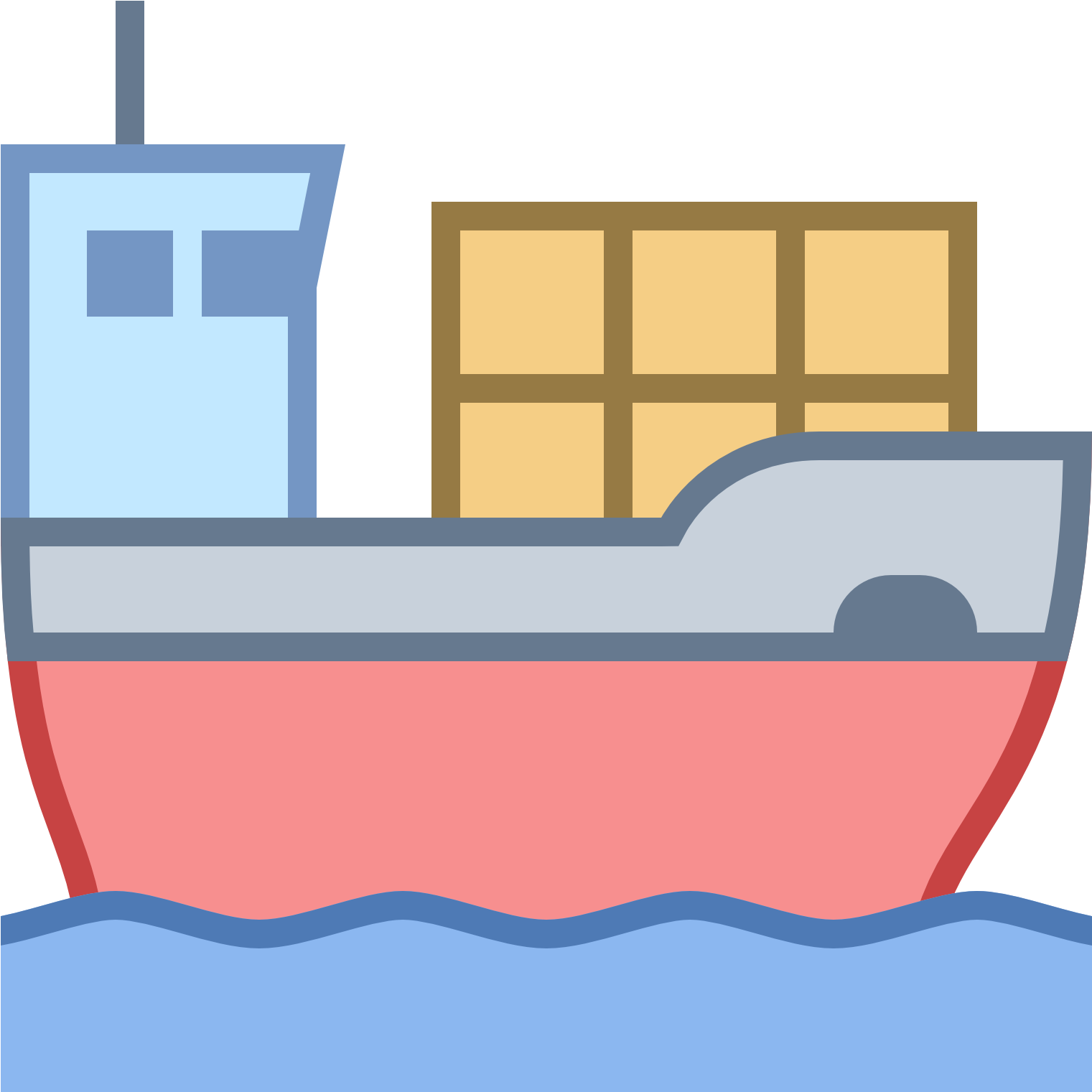 Download Cargo Ship Icon - Cargo Arrival Icon Png PNG Image with No ...