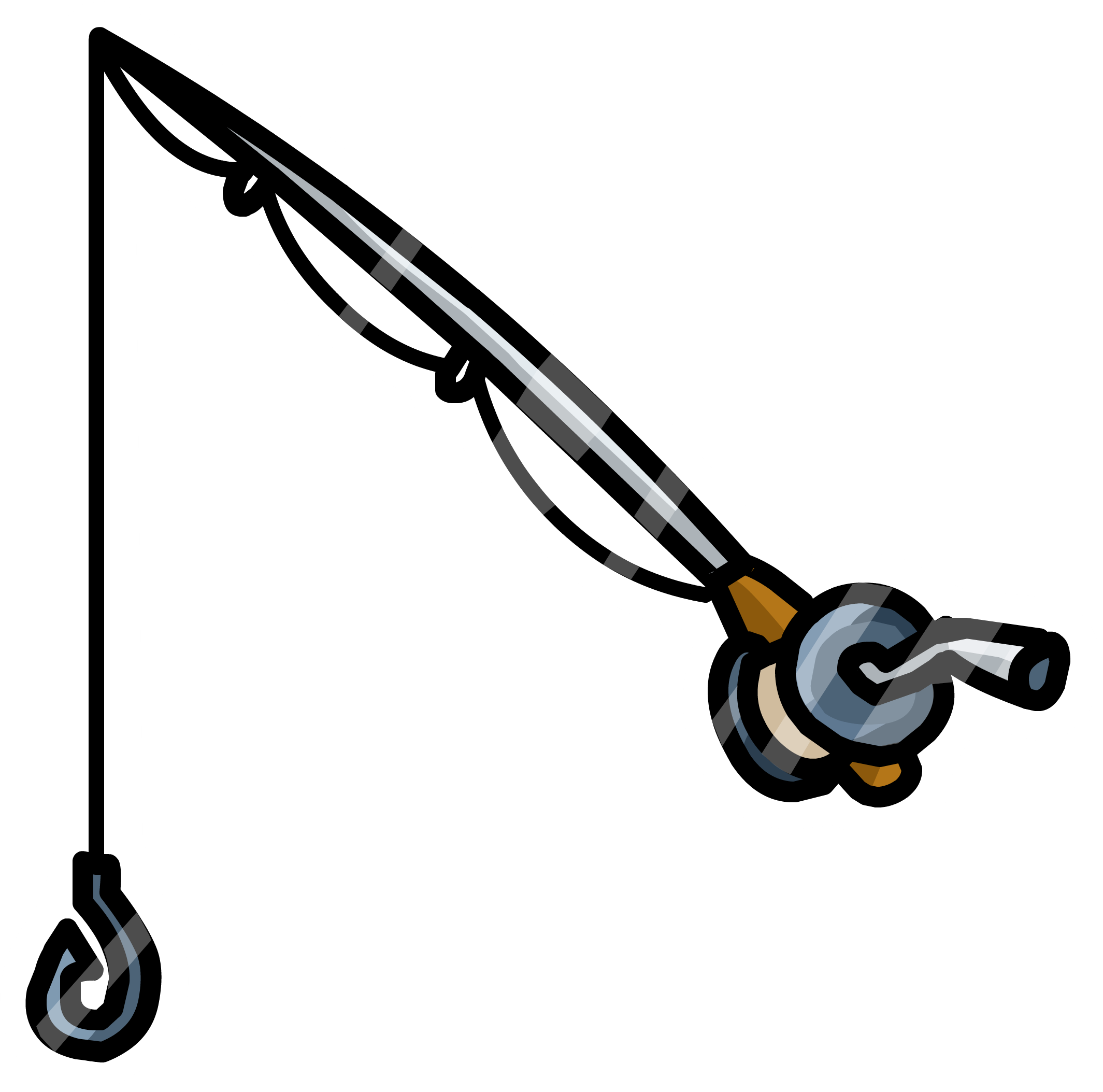 Fishing Rod Pin - Fishing - Free Transparent PNG Download - PNGkey
