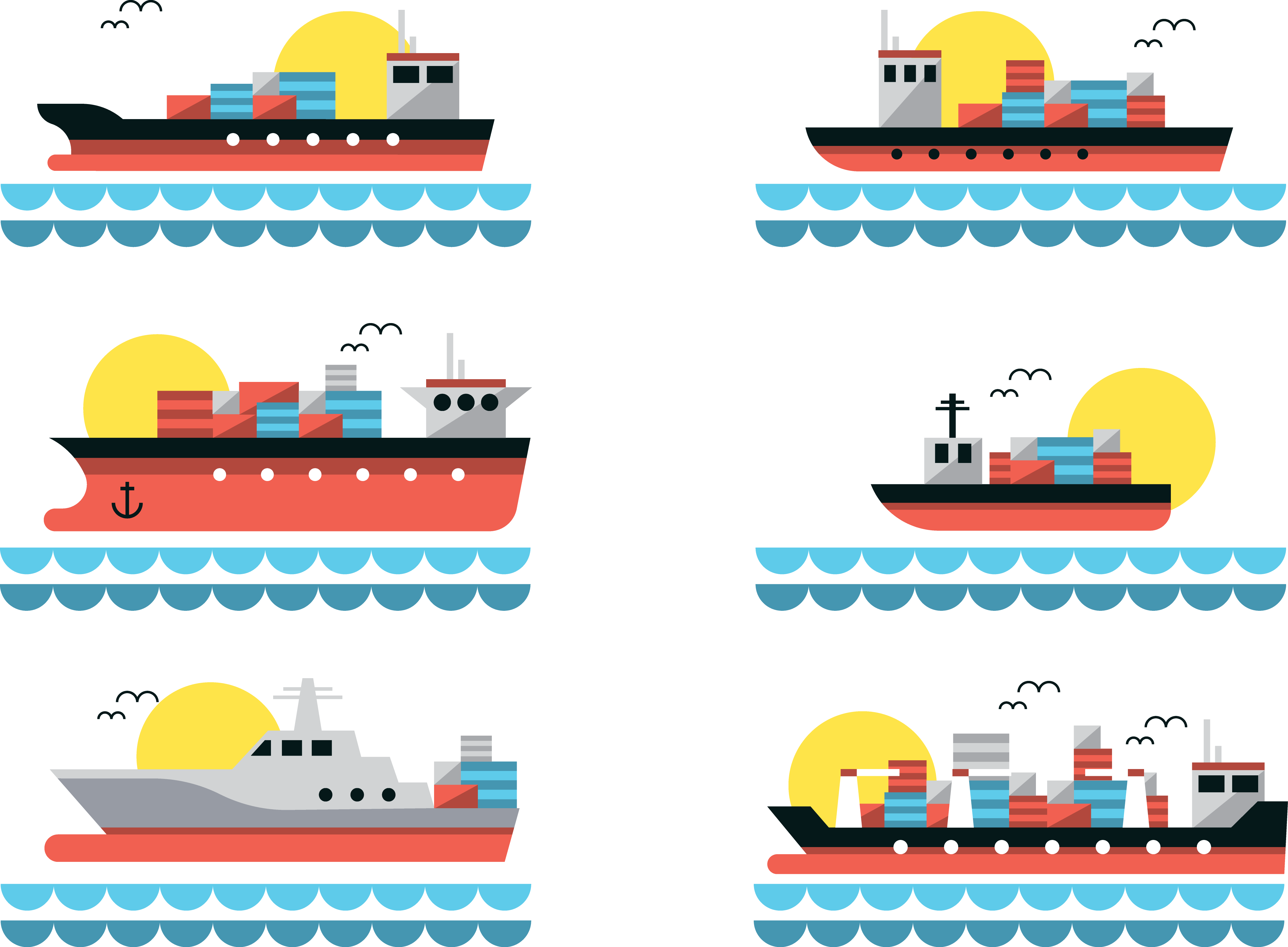 Shipyard Intermodal Container Cargo Ship - Intermodal Container - Free ...