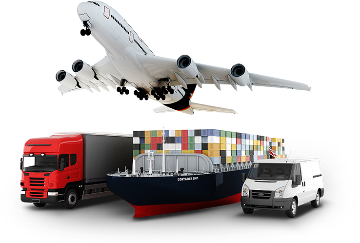 Logistics & Cargo Carriage - Airplane Ship Train Truck - Free ...