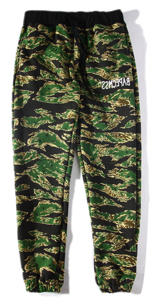 Download A Bathing Ape Bape Cmss Tiger Stripes Sweatpants - Pajamas PNG ...
