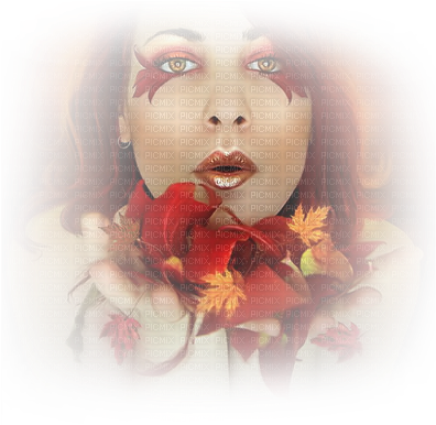 Femme Automne Autumn Woman - Centerblog Tube Gazon Automne - Free ...