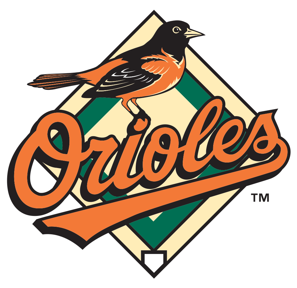 Download Baltimore Ravens Clipart Orioles - Baltimore Orioles 1995 Logo ...
