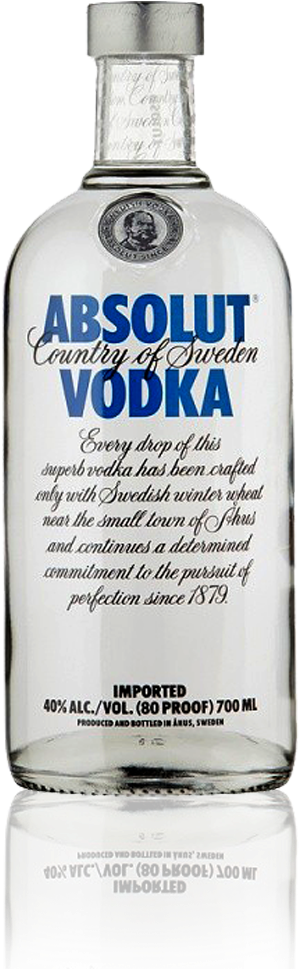 Absolut Blue Label Vodka Delivery London - Absolut Vodka - 1 L Bottle ...