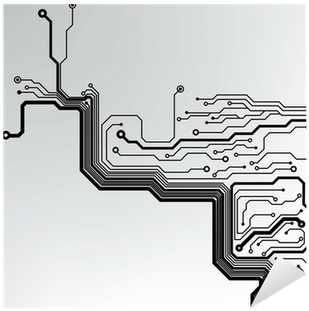 Abstract Technology Circuit Board Vector Background - Technology Wall ...