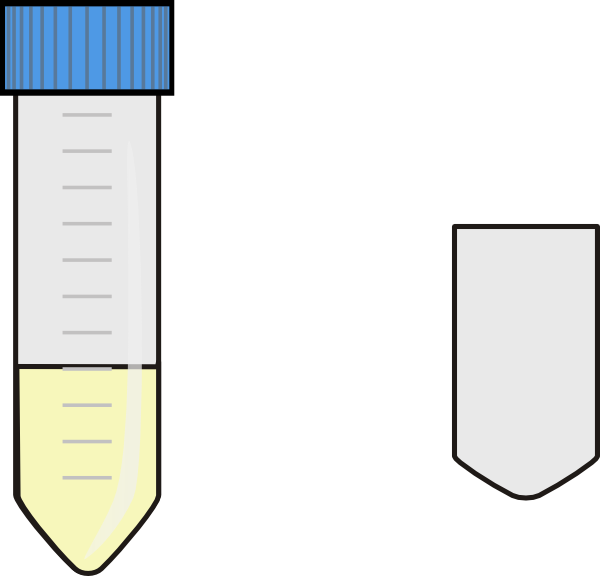 Download Small - 50 Ml Tube Cartoon PNG Image with No Background ...