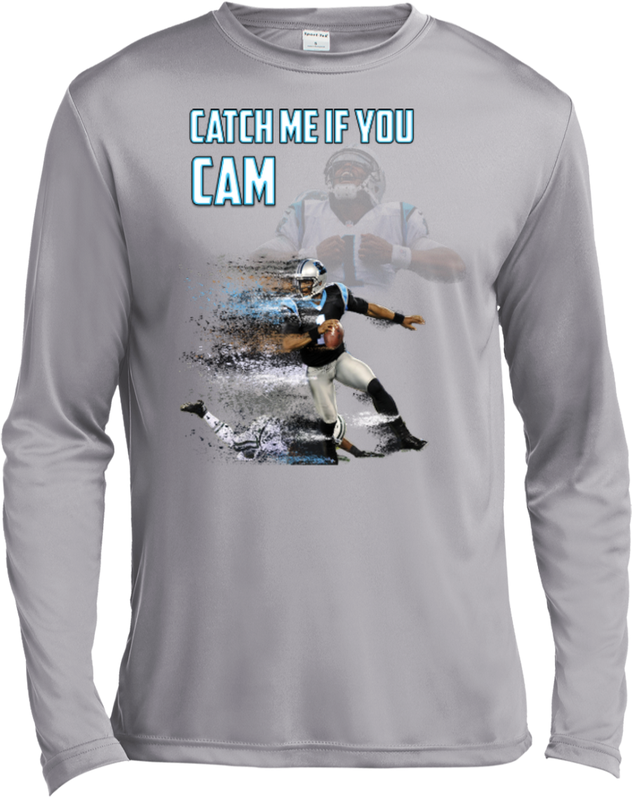 Download Cam Newton Panthers Custom Designed Fan Tall Long Sleeve - Mens Penguin Power Bike ...