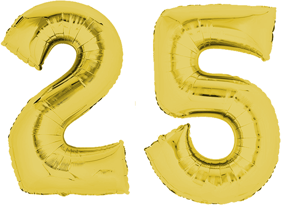 Foil Balloon 80cm Gold Lettering - Rose Gold Number Balloons 2 - Free ...