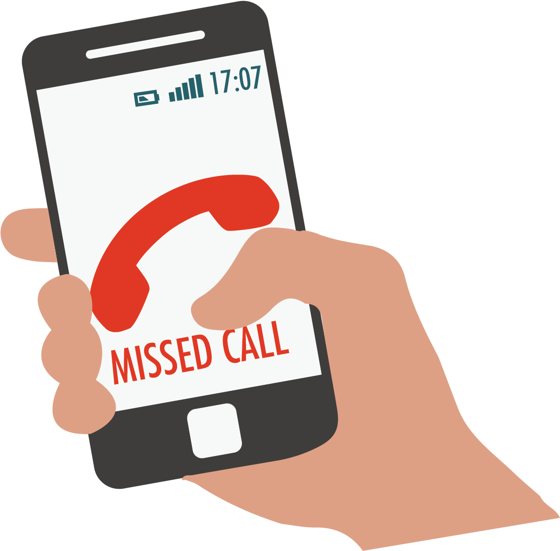 Download Missed Call Notification 01 - Missed Call PNG Image with No ...