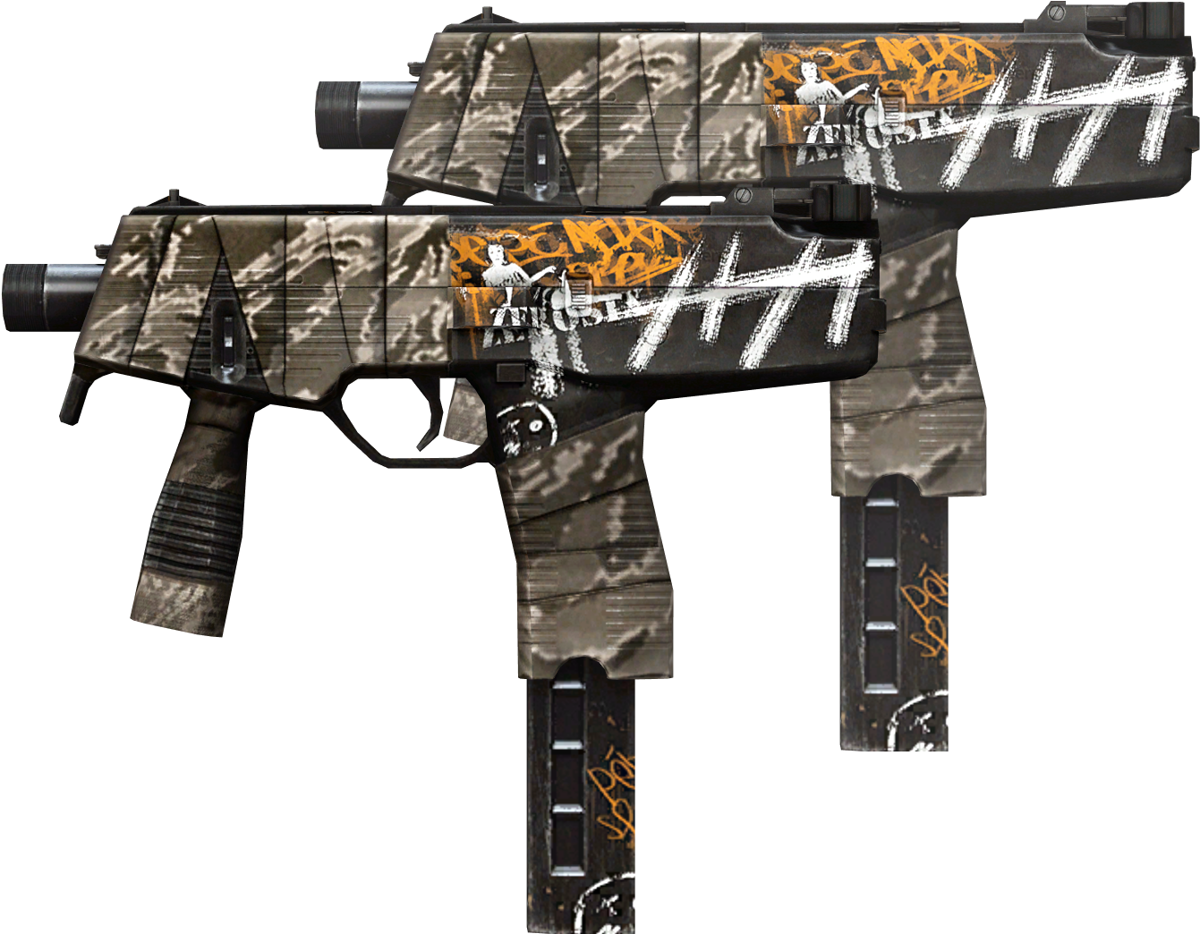 Download Dual Steyr Tmp-ghetto 2 - Tmp Airsoft Gun PNG Image with No ...