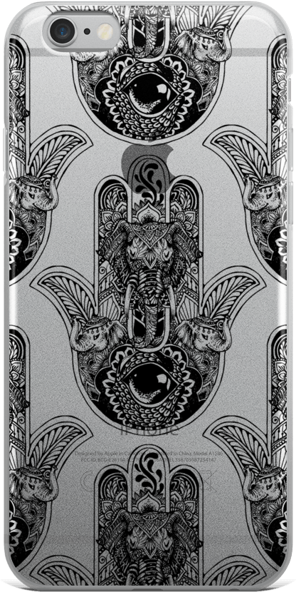 Download Hamsa Hand Elephant Iphone Case - Hamsa Hand Pug Wall Tapestry ...