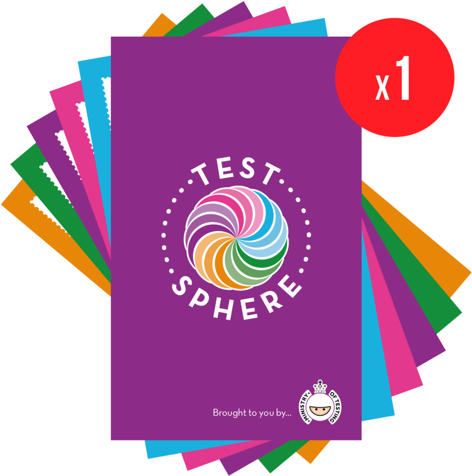 Download Single Testsphere Deck - Test Sphere Cards PNG Image with No ...