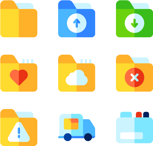 Download Folders - File Folder PNG Image with No Background - PNGkey.com