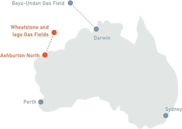 Download Wheatstone Lng Project Outline - Map PNG Image with No ...