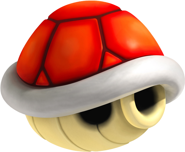 Download Items - Red Shell Mario Kart PNG Image with No Background ...
