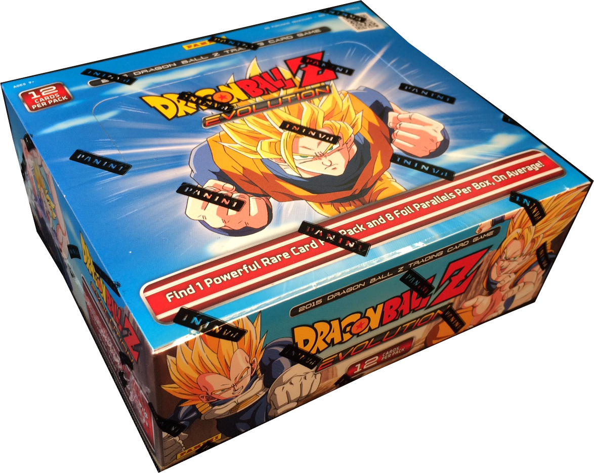 Download Dragon Ball Z Evolution Booster Display Box - Games PNG Image ...