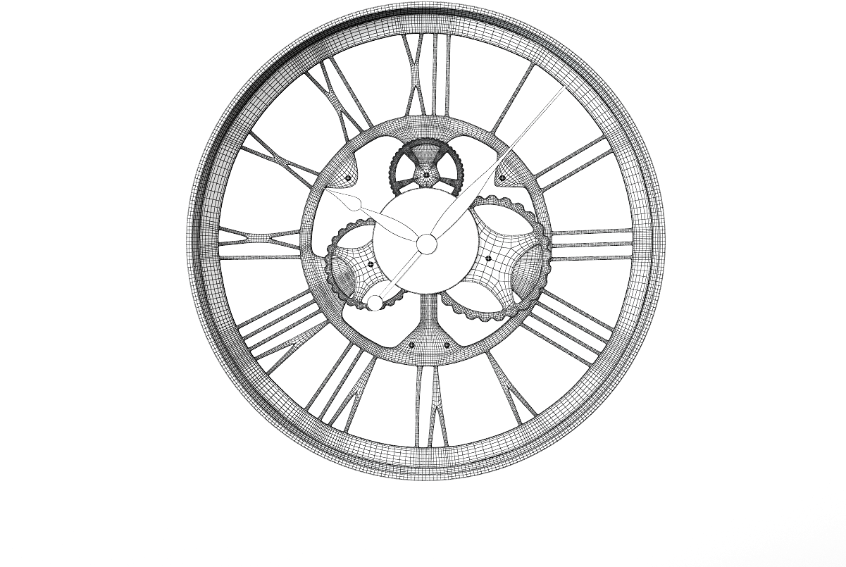 Download Wall Clock Gear - Sport Car Tire Vector PNG Image with No ...