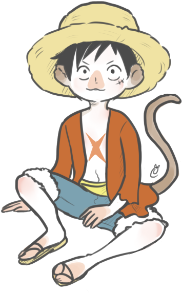 Monkey D - Luffy - Cartoon - Free Transparent PNG Download - PNGkey