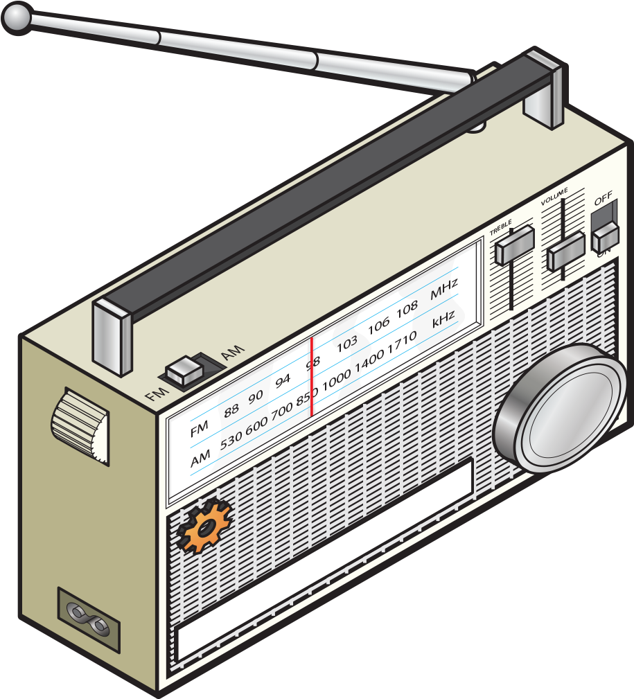 Radio Vector Png Download - Radio Animation Png - Free Transparent PNG ...