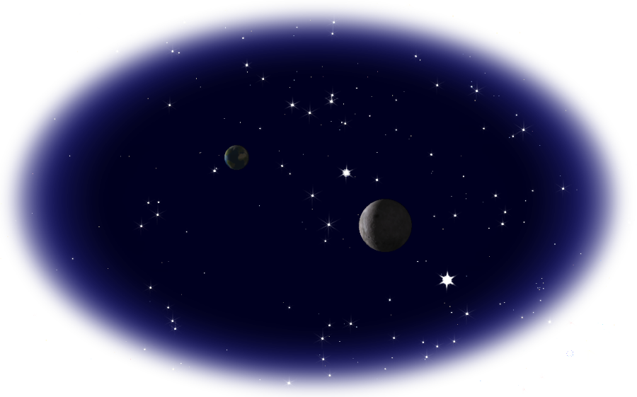 Download The Earth, The Stars - Moon PNG Image with No Background ...